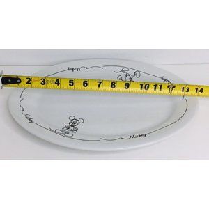 Disney | Kitchen | Mickey Mouse Large Oval Serving Platter New | Poshmark
